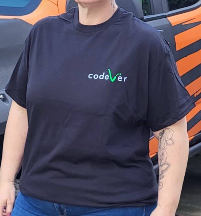 Tee-shirt Noir CODEVER » Raptor Store France